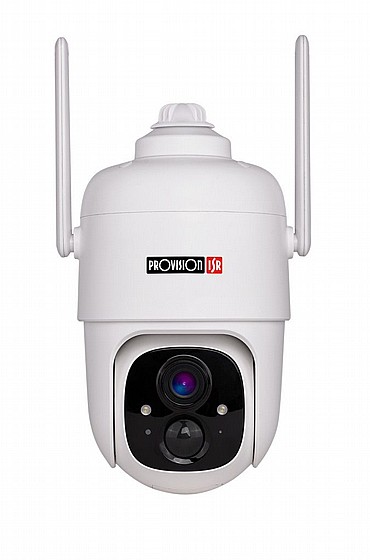 Provision ISR | מצלמת אבטחה נטענת וממונעת לתנאי חוץ BCAM-PT07 | מצלמות אבטחה